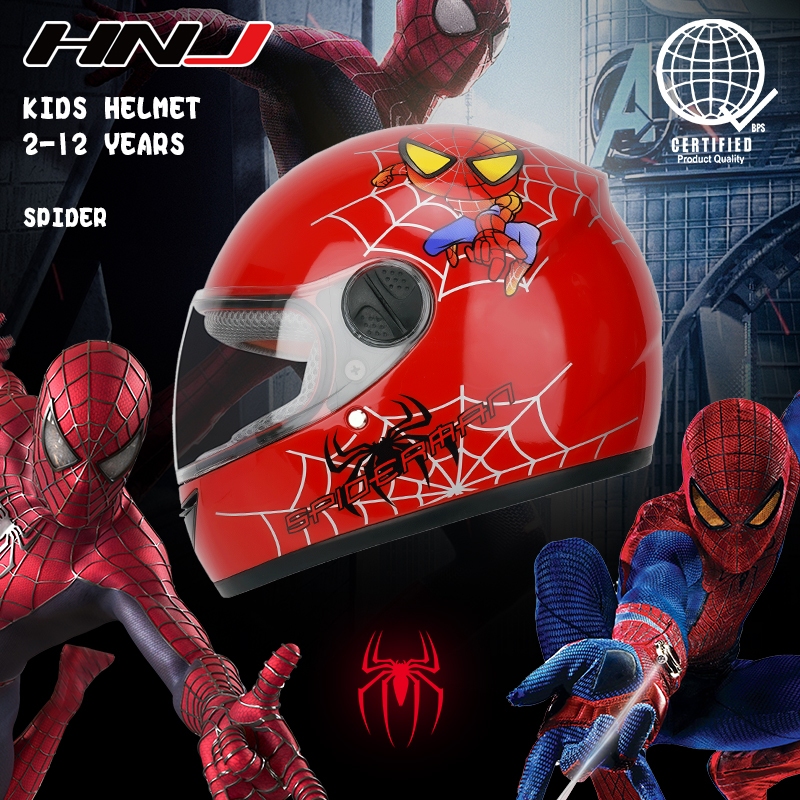 HNJ 715 kids helmet full face helmet for kids 2-12 aged for boys and ...