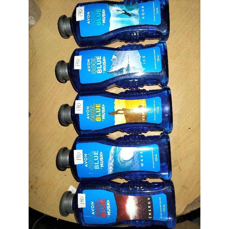 AVON Cool Blue By Musk+ Splash Cologne for Men 150ml | Shopee Philippines