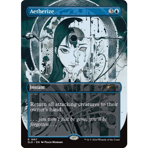 Magic: The Gathering | Aetherize (Borderless) | Secret Lair Drop Series (SLD) | Shopee Philippines