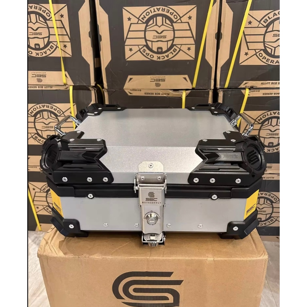 Brand new Sec 28 Liters alloy top box | Shopee Philippines