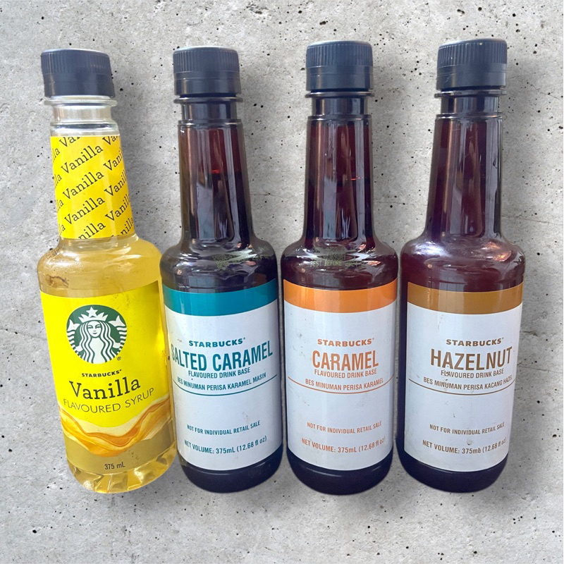 Starbucks Syrup 375ml assorted flavors | Shopee Philippines