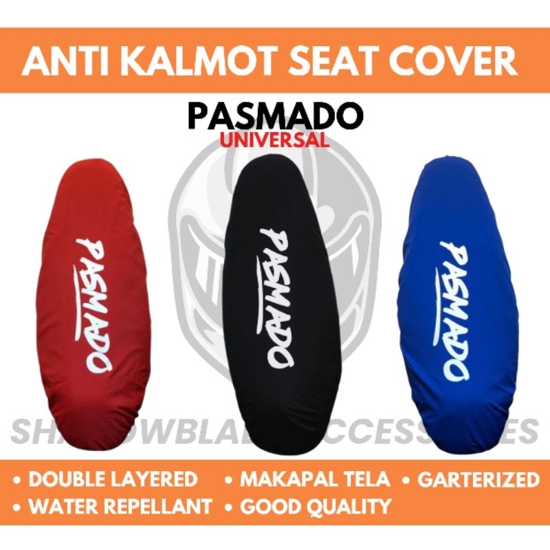 PASMADO ANTI KALMOT SEAT COVER MOTORCYCLE MAKAPAL TELA, WATER REPELLENT ...