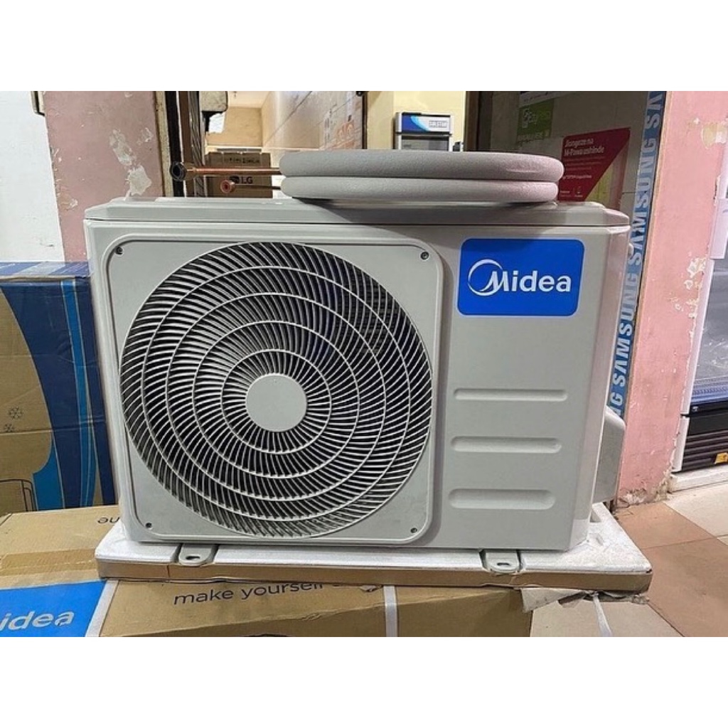 Brand new midea 1hp split type aircon | Shopee Philippines