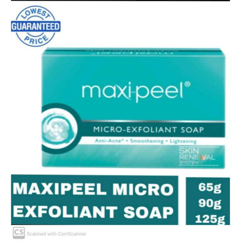 MAXIPEEL SOAP MICRO EXFOLIANT 90g | Shopee Philippines