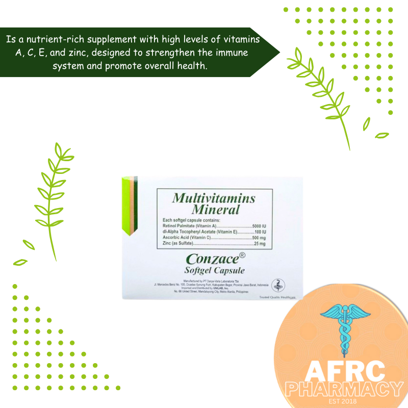 Shop conzace multivitamins for Sale on Shopee Philippines