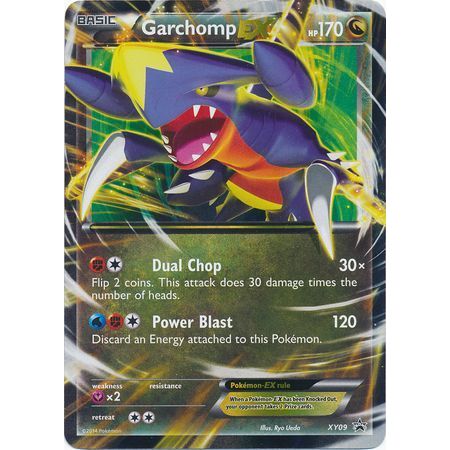 Garchomp EX - XY09 - Ultra Rare Promo Pokemon XY Promos | Shopee ...