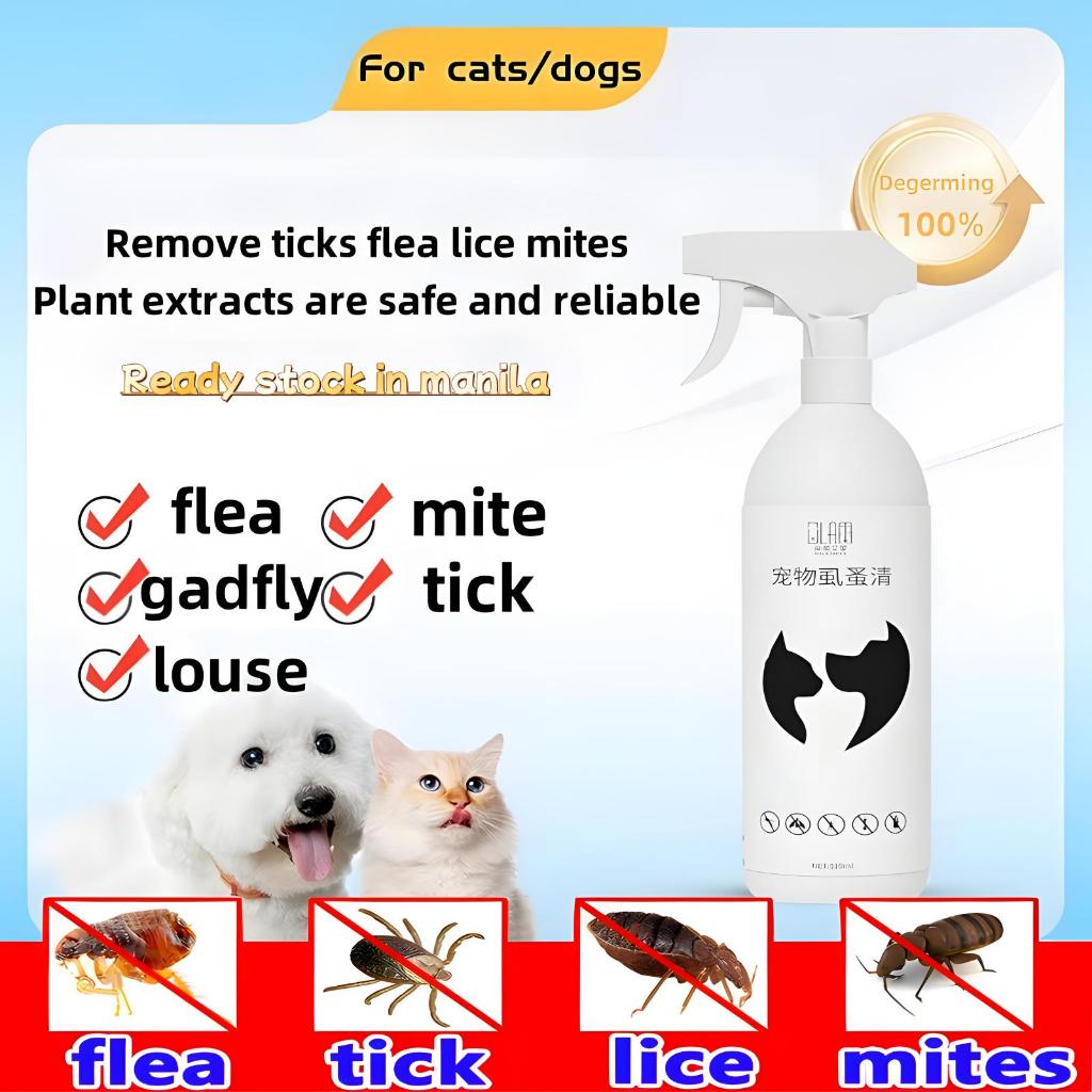 Pet deworming dog deworming cat flea delouse tick deworming spray Flea ...