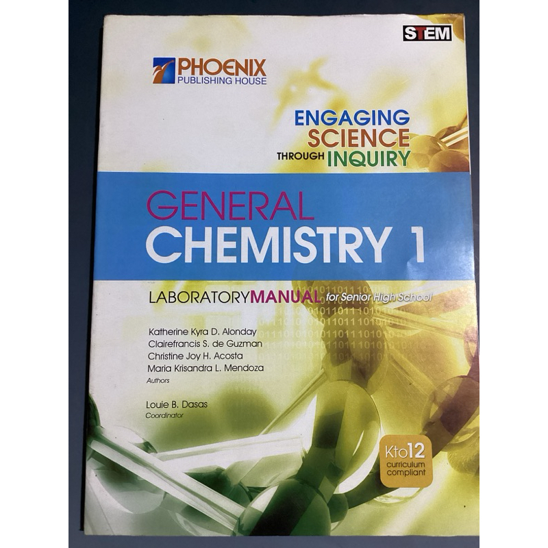 GENERAL CHEMISTRY 1 (Lab manual) Engaging Science through Inquiry ...