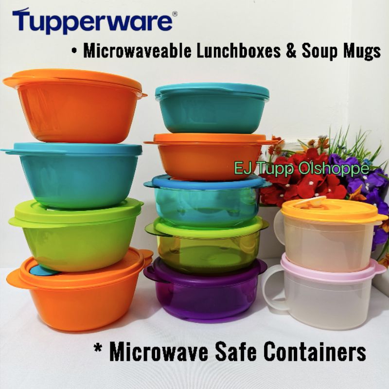 Tupperware Crystalwave Collection (Microwave-safe lunchbox/containers ...