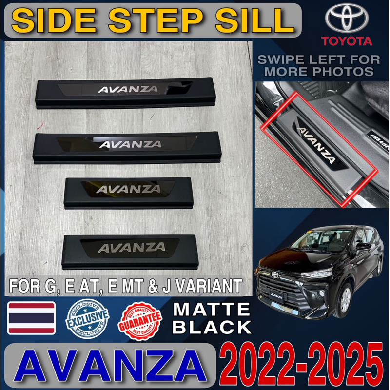 Toyota Avanza 2022-2025 Side Step Sill | Shopee Philippines