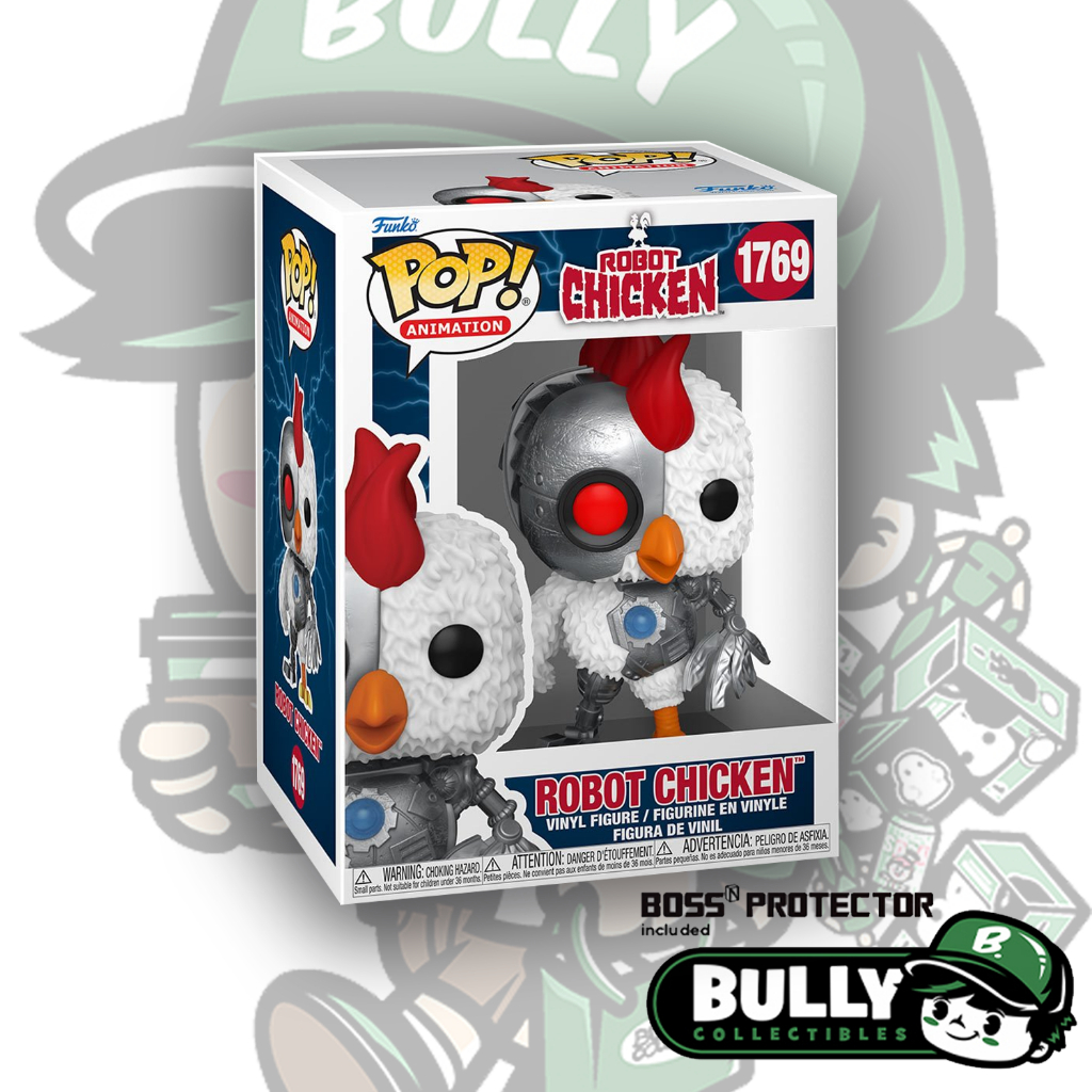 Funko POP! Animation: Robot Chicken - Robot Chicken 1769 With Boss ...