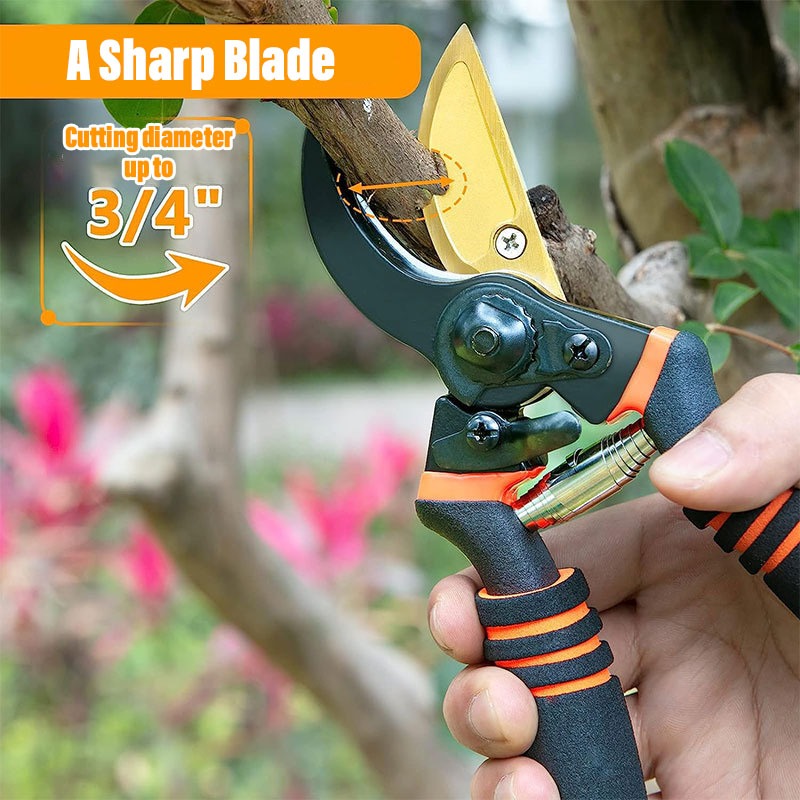 SK5 Garden Pruning Stainless Plant Scissor High Carbon Steel Garden ...