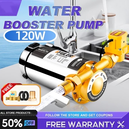 Automatic Stersstainless 120W 220V Shower Pump Portable Electric Motor ...