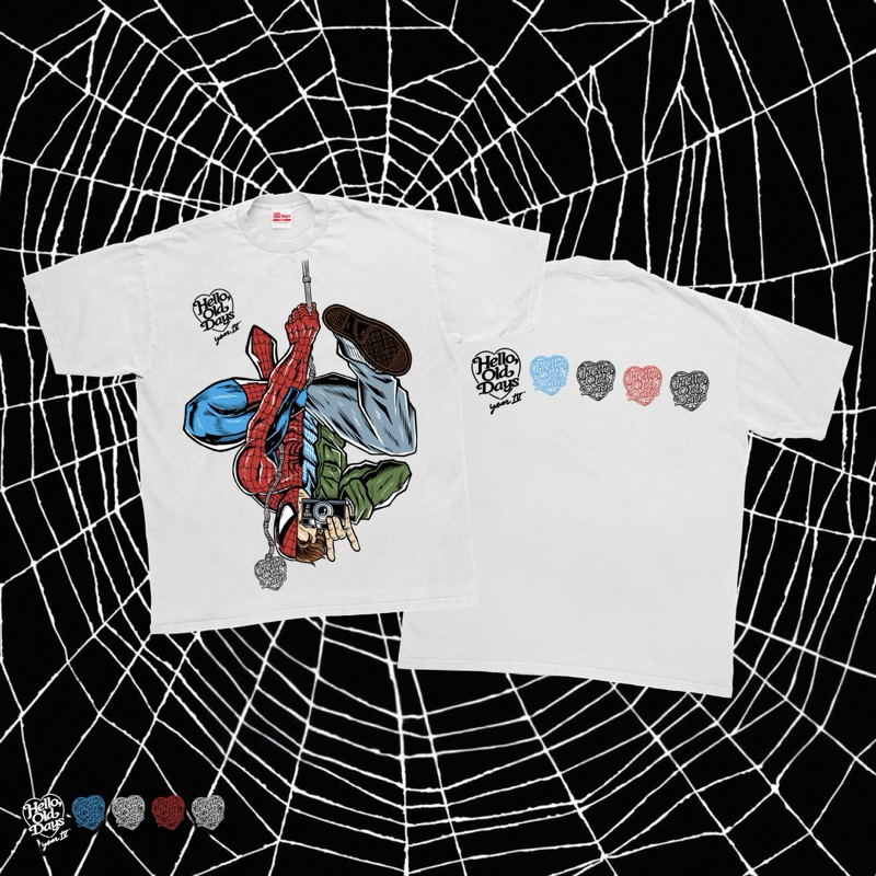 HELLO, OLD DAYS - HEY, SPIDEY - SPIDERMAN TEE - HOD YEAR IV | Shopee ...