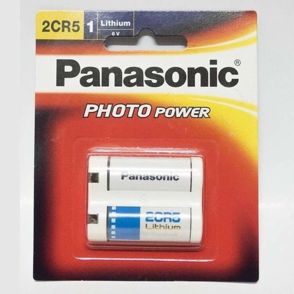 Panasonic 2CR5 6V Lithium Battery 2CR-5 Cylindrical Photo Lithium Power 6 volts | Shopee Philippines