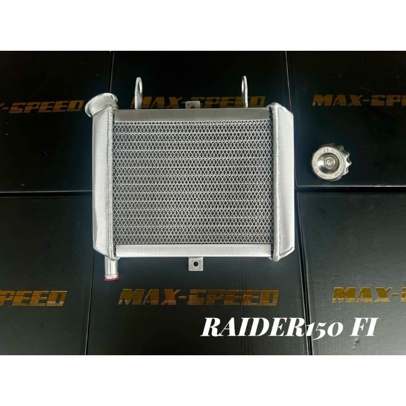 MAXSPEED BIG RADIATOR ASSY ( 2 ROW ) FOR SUZUKI RAIDER 150 FI / R150 FI ...