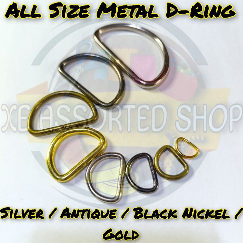 D Ring / Bag Connector / Bag Accessories sold per 10pcs | Shopee ...