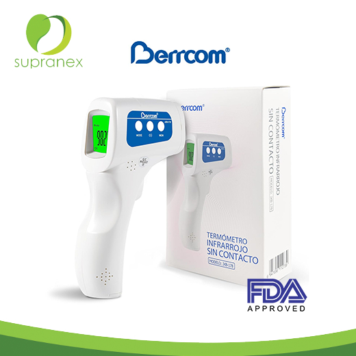 Berrcom Non Contact Digital No-Touch Infrared Thermometer Thermal Gun 3 ...