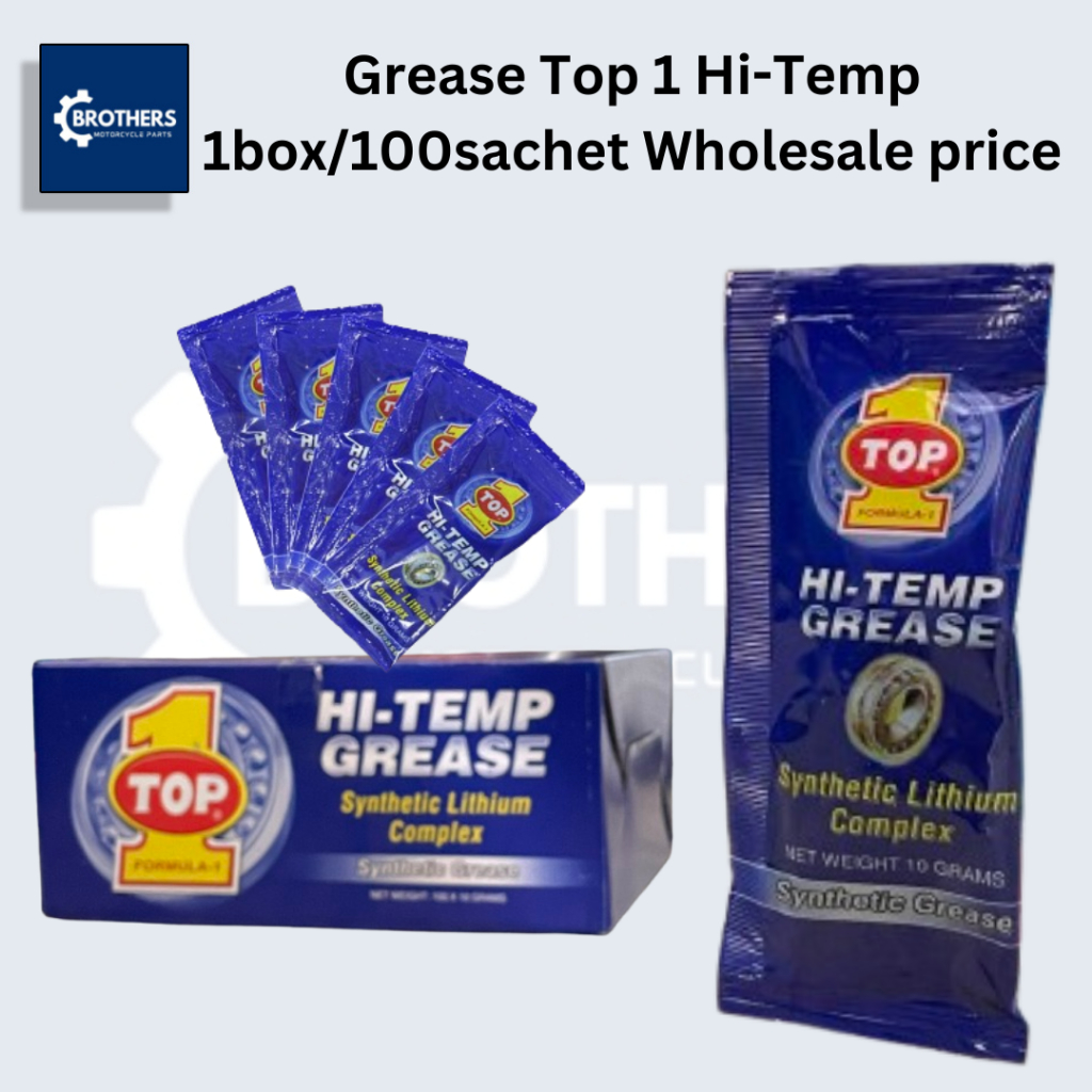 Grease Top 1 Hi-Temp 1box/100sachet Wholesale price | Shopee Philippines