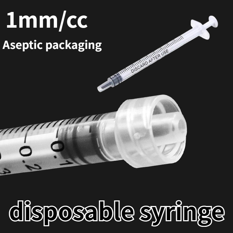 1ml/cc Disposable Syringe 100pcs/box Luer Lock Luer Slip syringe | Shopee Philippines