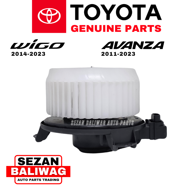 ORIGINAL TOYOTA AIRCON BLOWER MOTOR TOYOTA AGYA WIGO AVANZA RUSH 2011 ...