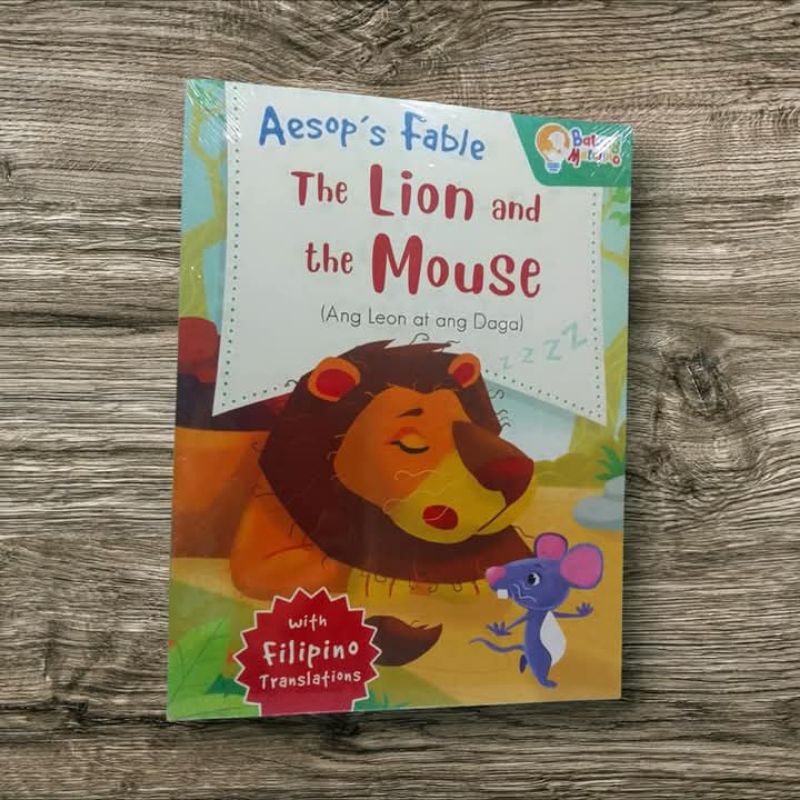 Aesop's Fables - The LION and the MOUSE | Shopee Philippines