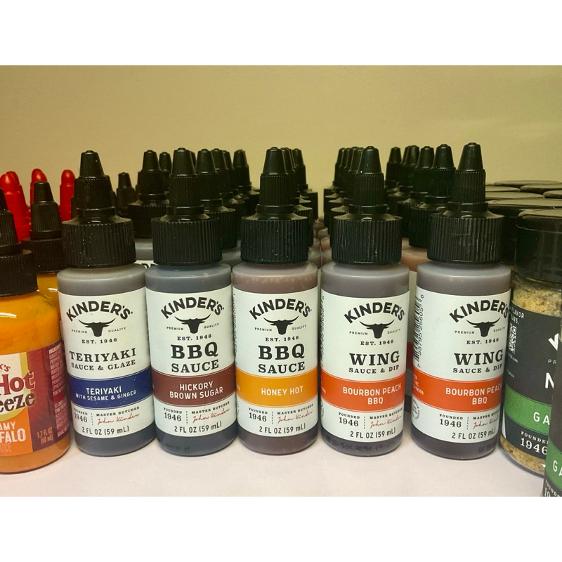 Kinders Mini Assorted Sauces 59ml | Shopee Philippines