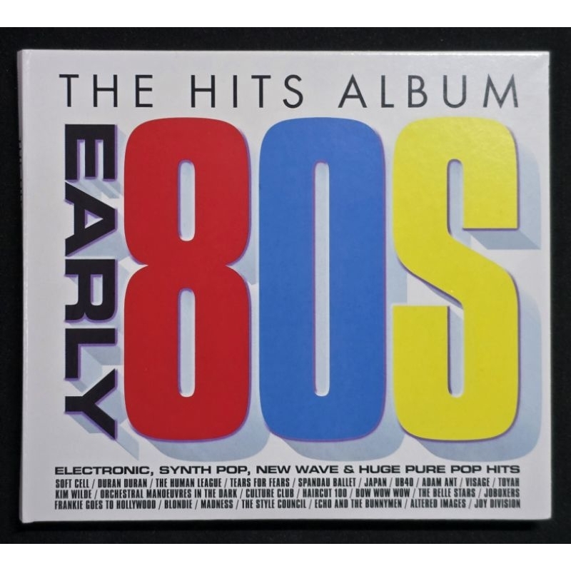 The Hits Album Early 80's 3 DISC NEW WAVE/POP | Shopee Philippines