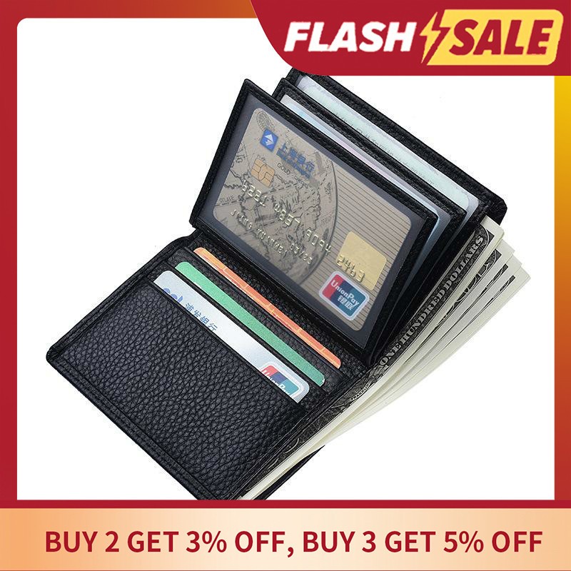 Ultra-thin Driver License Card Holder Pu Leather Business ID Pass ...