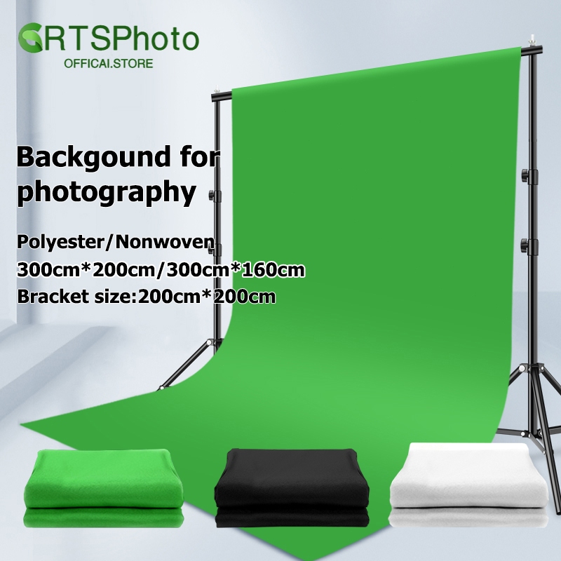 Backgound for photography green screen backdrop With 2M*2M stand Green ...