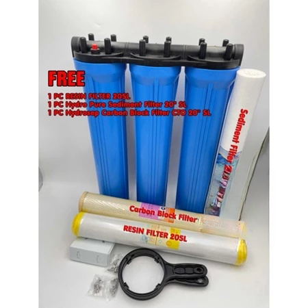 DOC 2/3/4 Stage 20 inch Deep Well Water Filter housing Complete Set ...