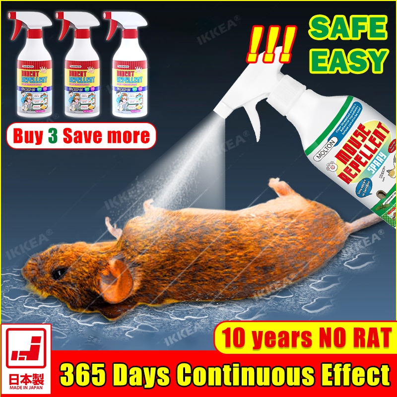 Japan Rat Killer Spray Mouse Repellent Spray 500ml Effective against 30 ...