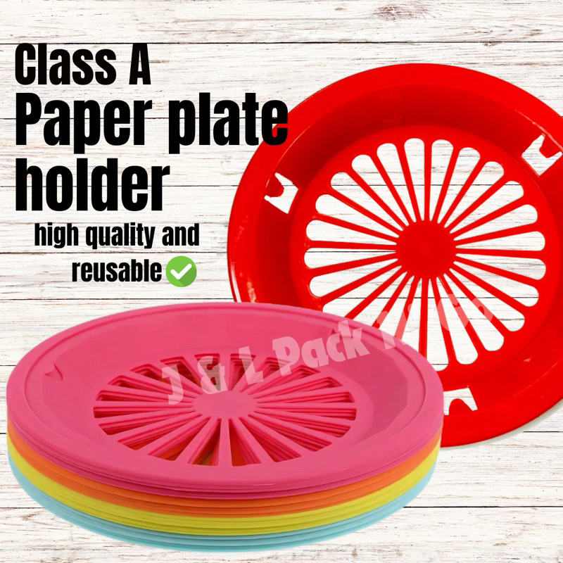 12pcs 10” Paper Plate Holder -Class A | Shopee Philippines