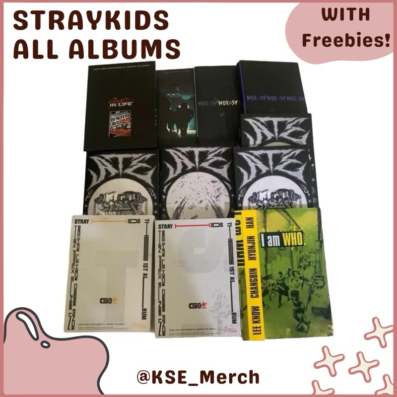 [SALE] [SEALED UNSEALED] STRAYKIDS SKZ OFFICIAL ALBUM ATE NO EASY IN ...