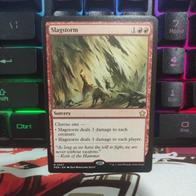 MTG slagstorm nm spld | Shopee Philippines