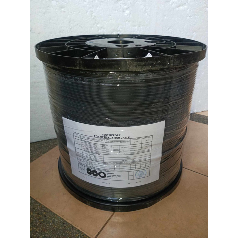 I-SKY FTTH OUTDOOR G657A1 FTTH fiber optic Drop Wire Cable 1/2km 1core ...