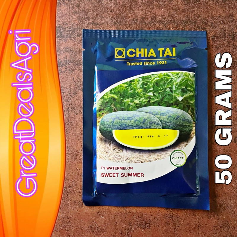 SWEET SUMMER F1 HYBRID WATERMELON SEEDS 50 GRAMS / LIKE TIFFANY ...
