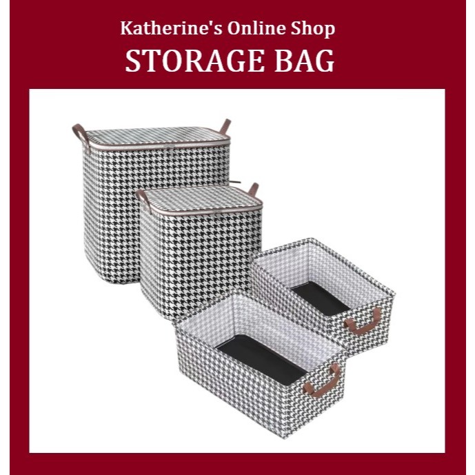 Clothes Organizer Storage Box Bag for Clothes Thicken Dustproof Large ...