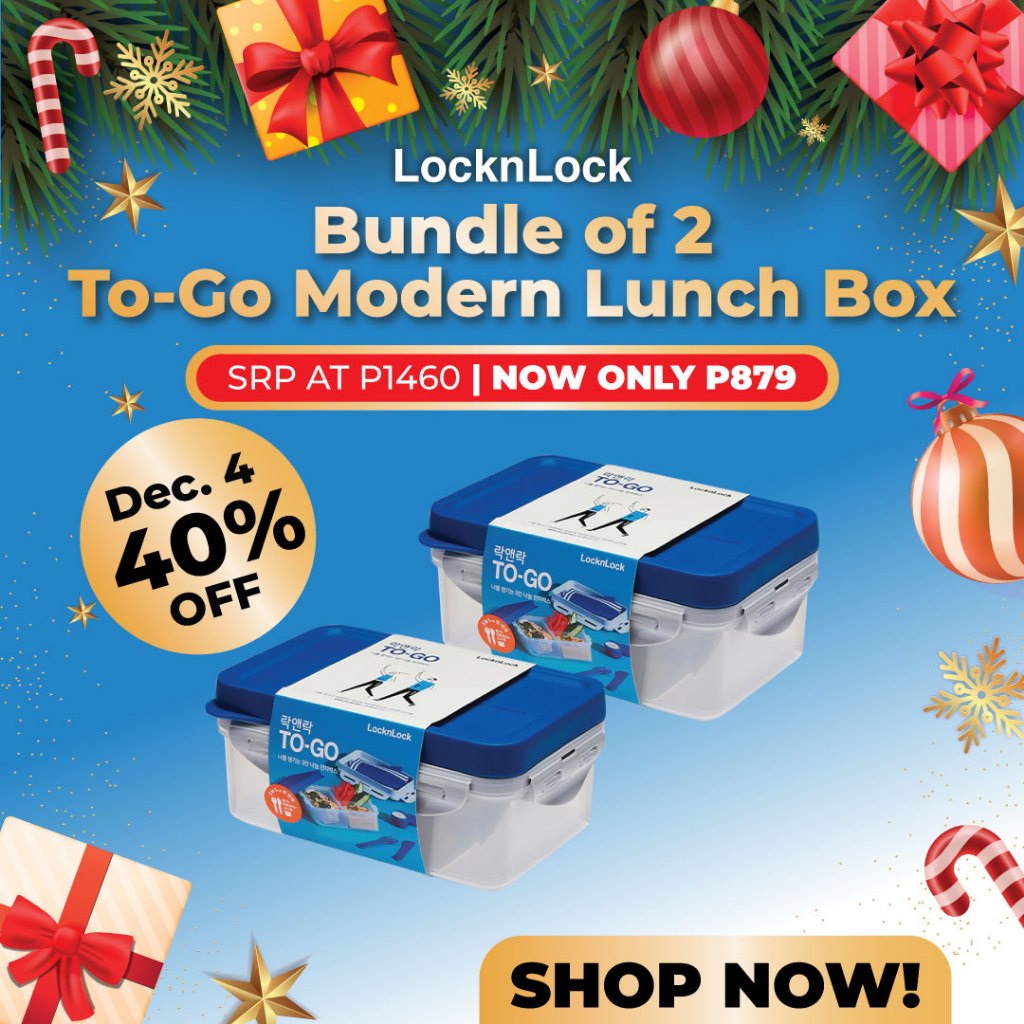 LocknLock To-Go Modern Airtight Lunch Boxes | | Bento Box for Kids and ...