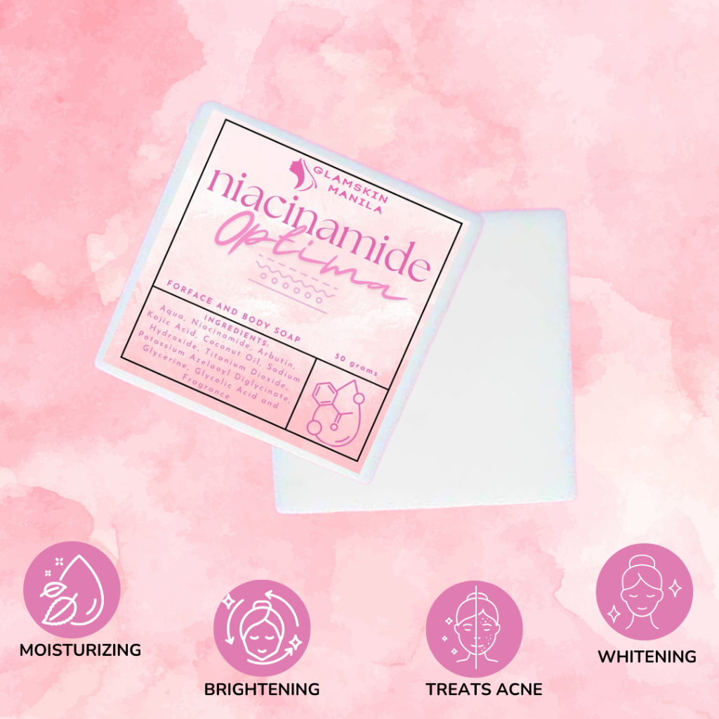 Glamskin Manila Niacinamide Optima Soap | Shopee Philippines
