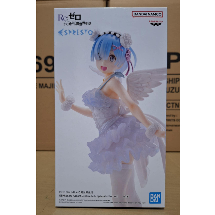 Re:Zero Starting Life in Another World Espresto Clear & Dressy Rem ...
