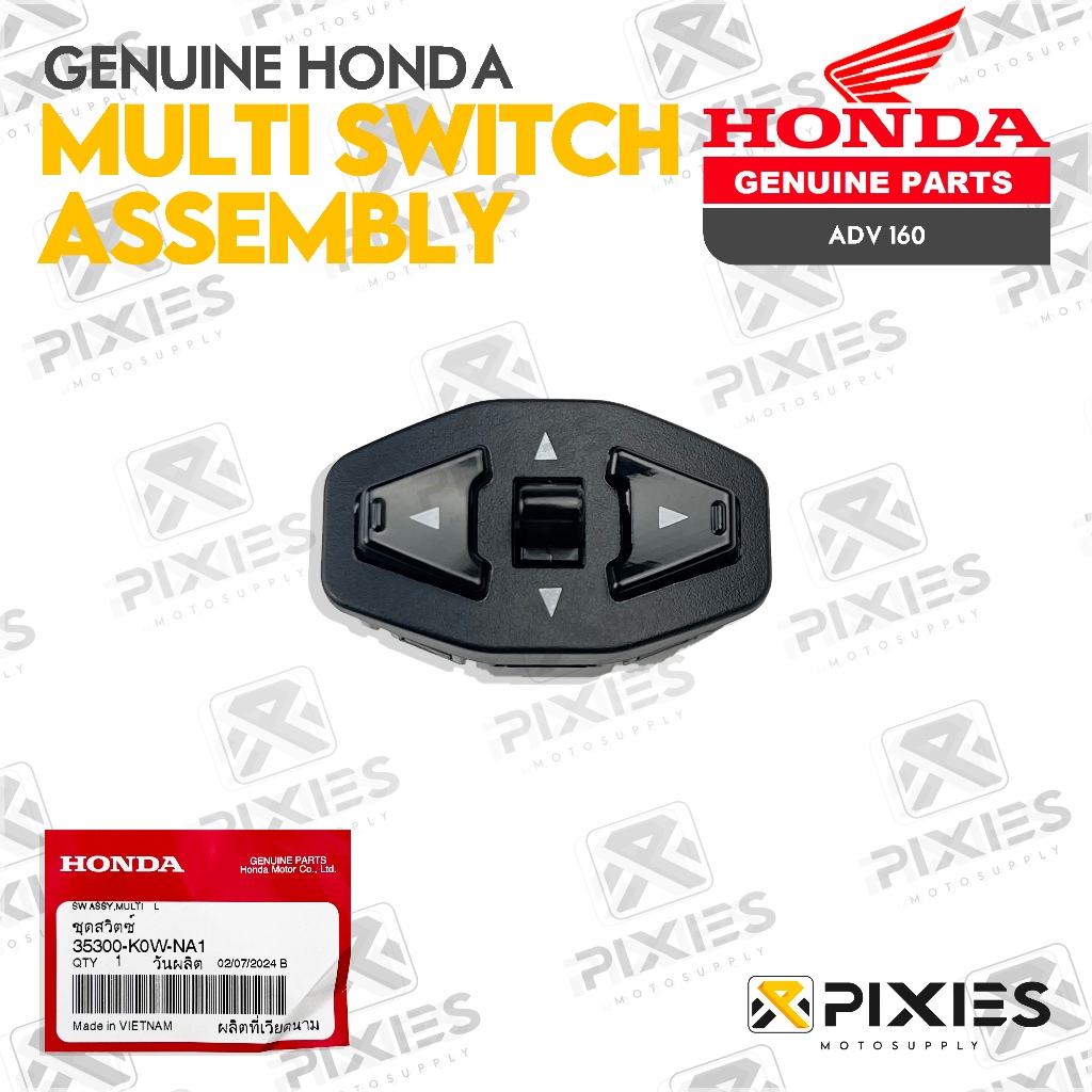 HONDA GENUINE MULTI SWITCH ASSEMBLY FOR ADV160 | Shopee Philippines