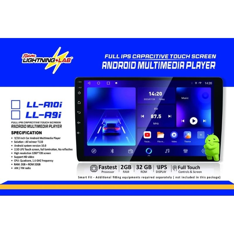 lightning lab ANDROID head unit | Shopee Philippines