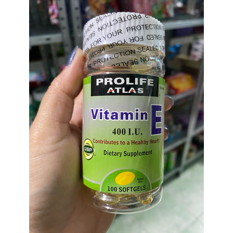 Prolife Atlas Vitamin E (100 softgels) | Shopee Philippines