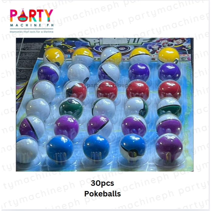 30pcs pokeballs / pokemon party giveaways / pokeball party giveaways ...