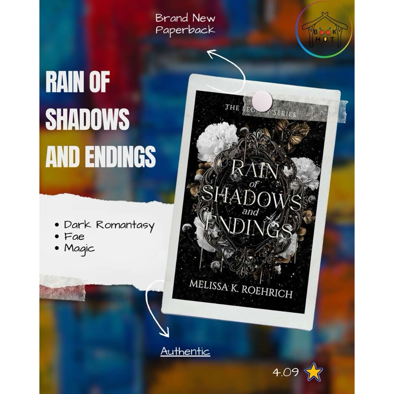 Rain of Shadows and Endings (The Legacy Series 1) - Melissa Roehrich | Shopee Philippines