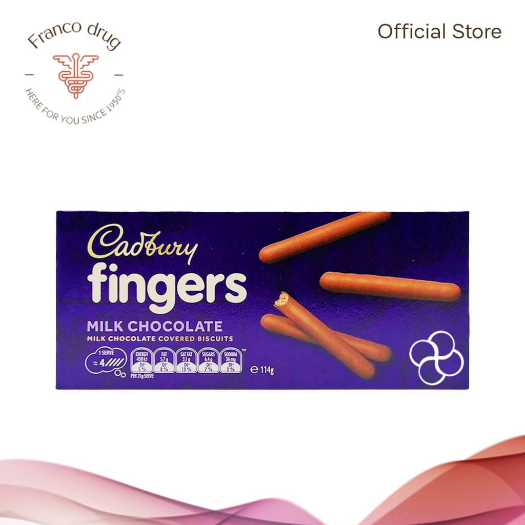 Cadbury Fingers Milk Chocolate Biscuits 114g | Shopee Philippines