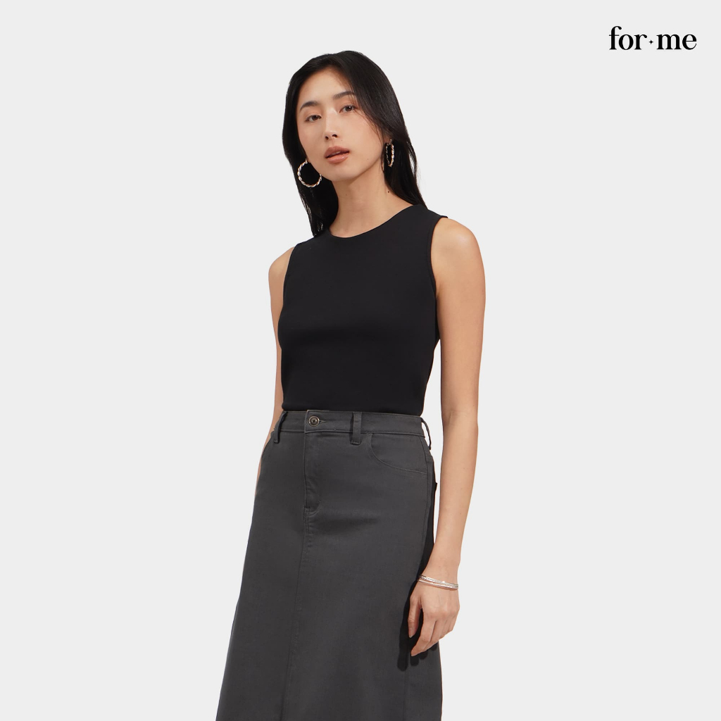 ForMe Seamless Tank For Women (Burgundy/Black) | Shopee Philippines