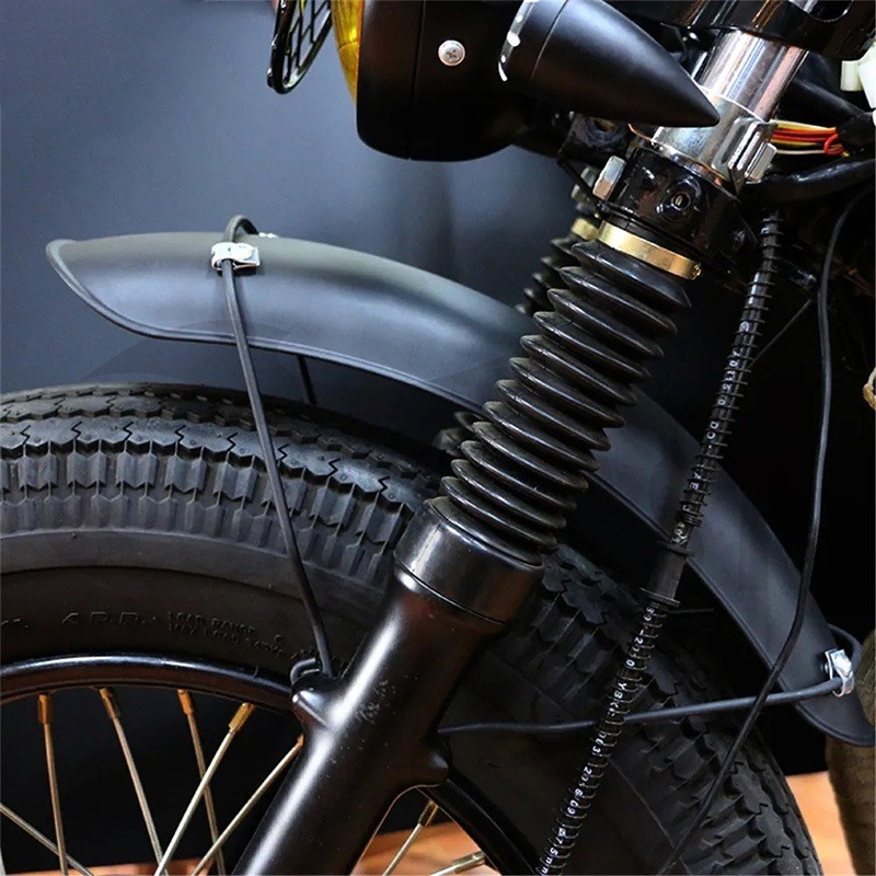 Motorcycle Front/Rear Mudguard Universal Retro Front Fender Motorcycle ...