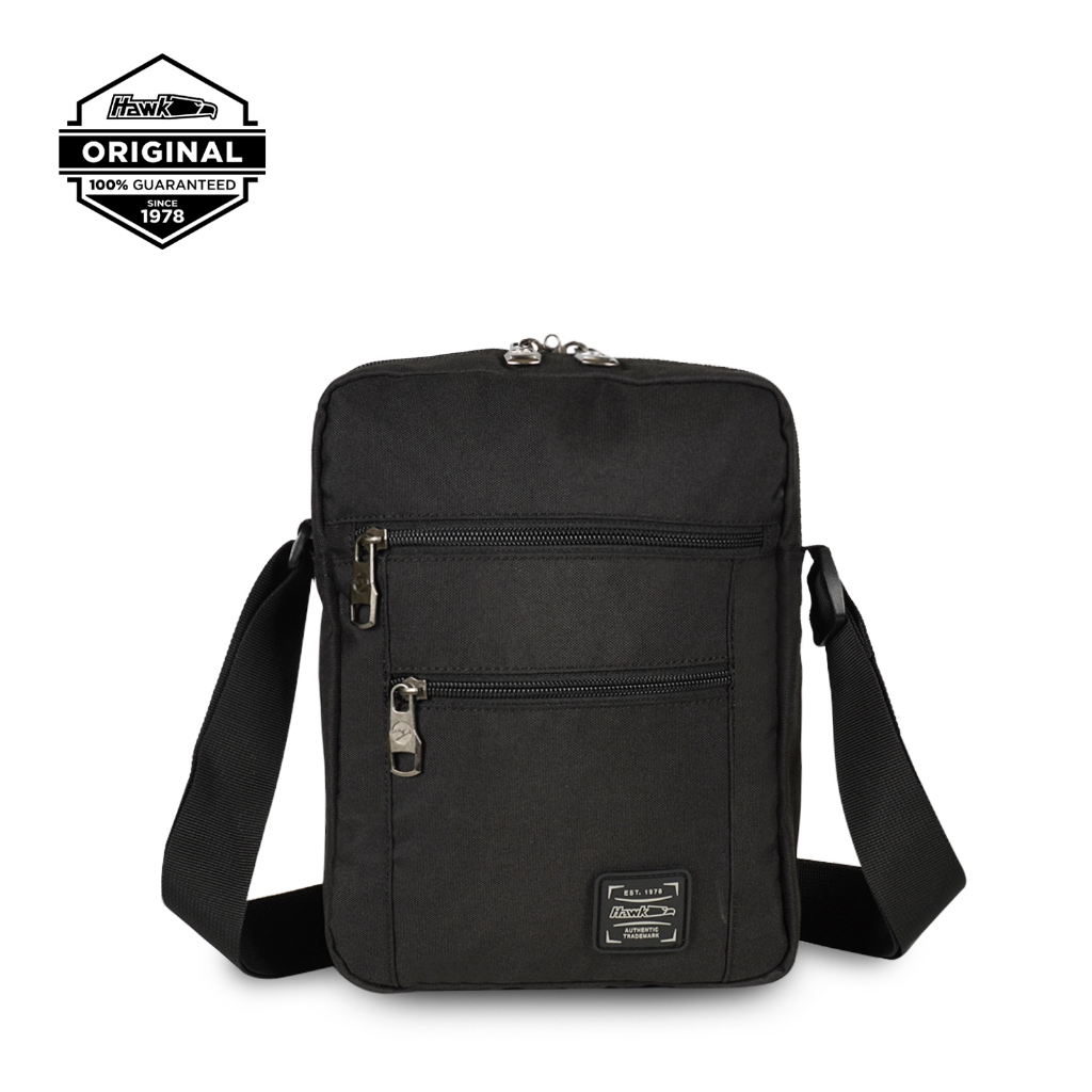 Hawk 5806 Sling Bag | Durashield Fabric | RFID Protected | Shopee ...
